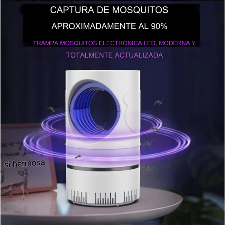 Lampara Electrica Atrapa Mosquitos Zancudos Insectos - Fulariana Colombia